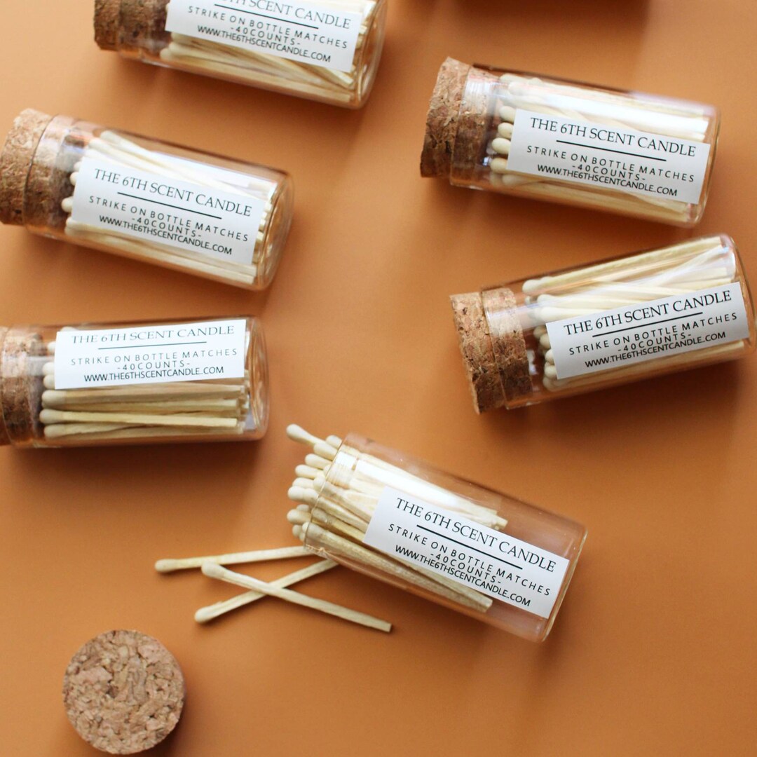 Farmhouse Matches | Match Sticks | White Tipped Matches | Candle ...