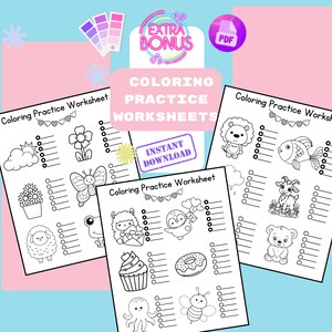 Practice Colors: Blending, Shading & Swatch Charts (PDF Download) - Etsy