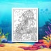 Sea Life Coloring Book for Adults| 40 Printable Sea Life Coloring Pages ...