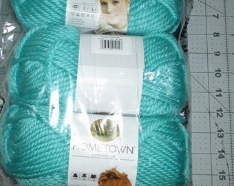 Lion Brand Hometown Yarn Honolulu Pink Super Chunky 100% Acrylic Made ...