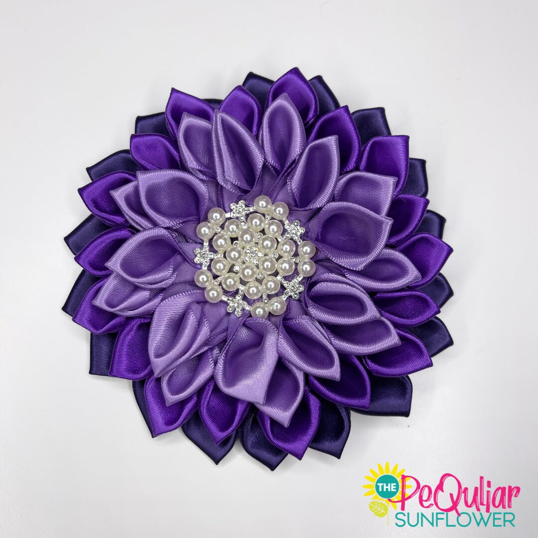 African Violet Sorority Delta Sigma Theta Purple Violet Brooch - Etsy