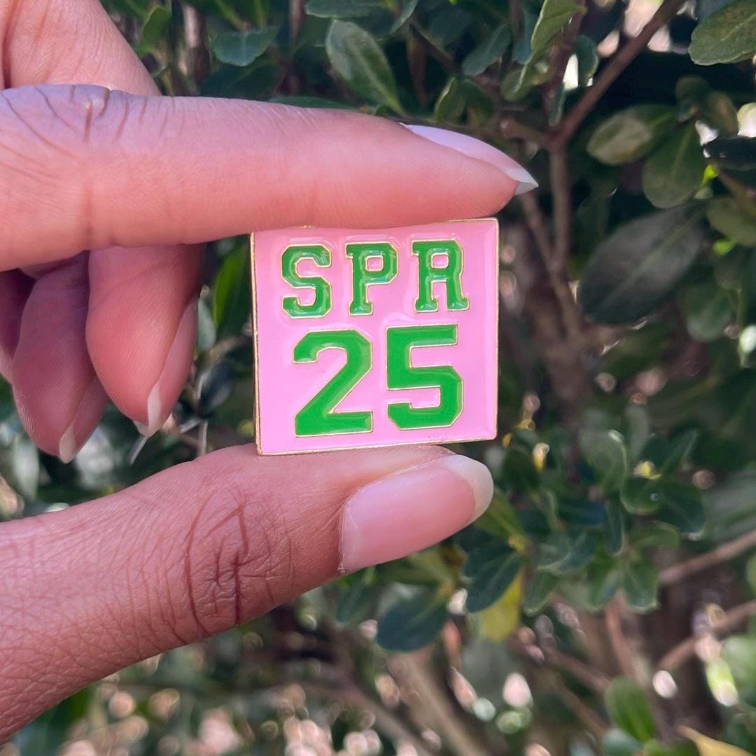 AKA - Spring 25 Lapel Pin - AKA Brooch - Etsy