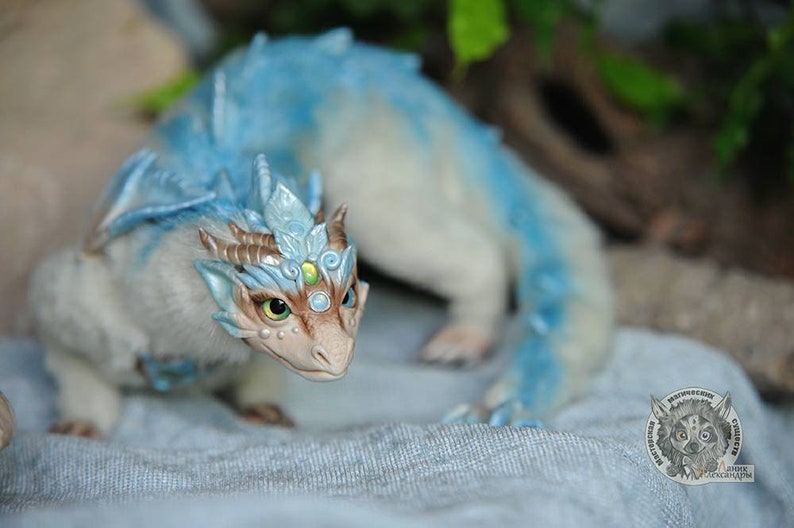 FOR EXAMPLE OOAK Dragon Doll Dragon Poseable Toy Fantasy | Etsy