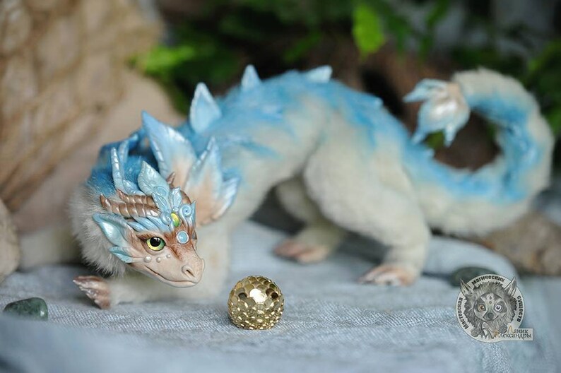 FOR EXAMPLE OOAK Dragon Doll Dragon Poseable Toy Fantasy | Etsy