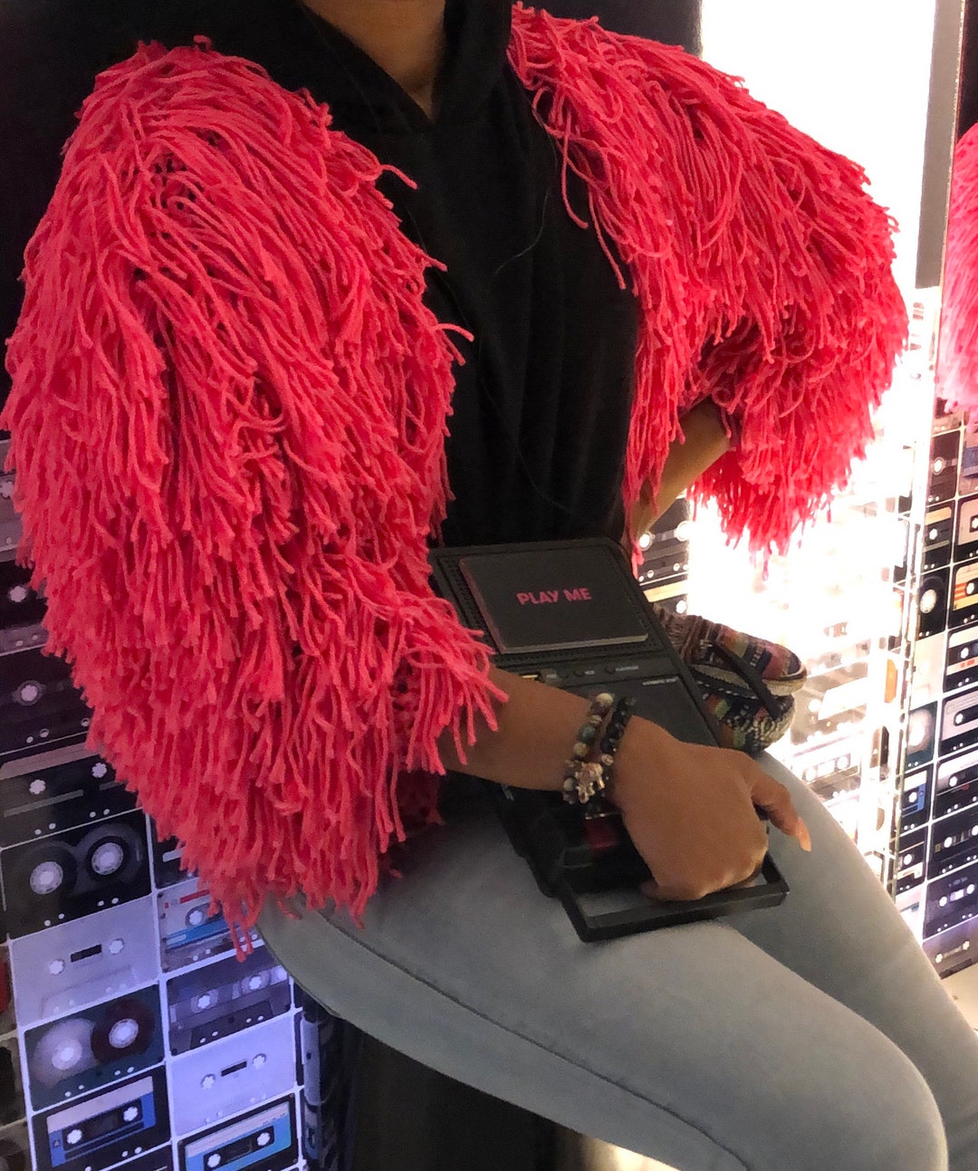 Fringe Shag Jacket - Etsy