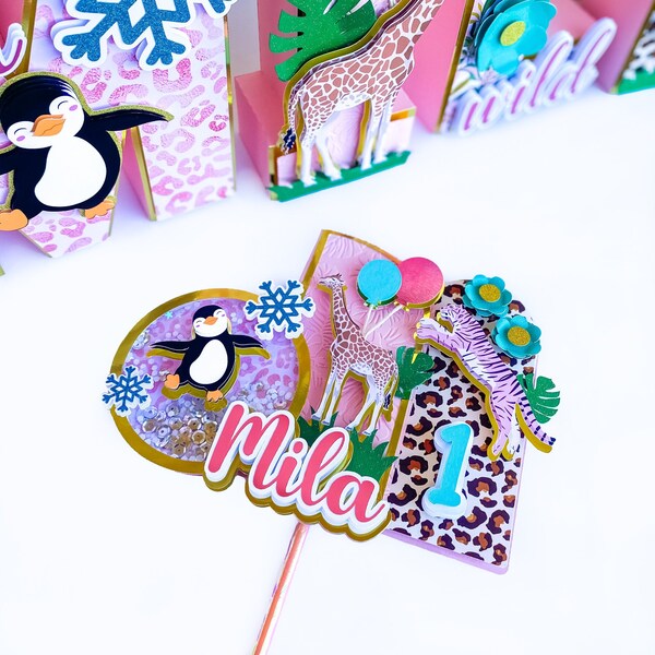 Animal Cake Topper - Etsy