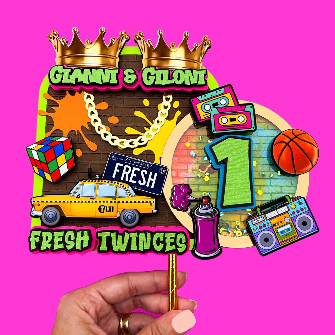 Fresh Prince Cake Topper, Fresh Prince Birthday, Fresh Prince Party ...