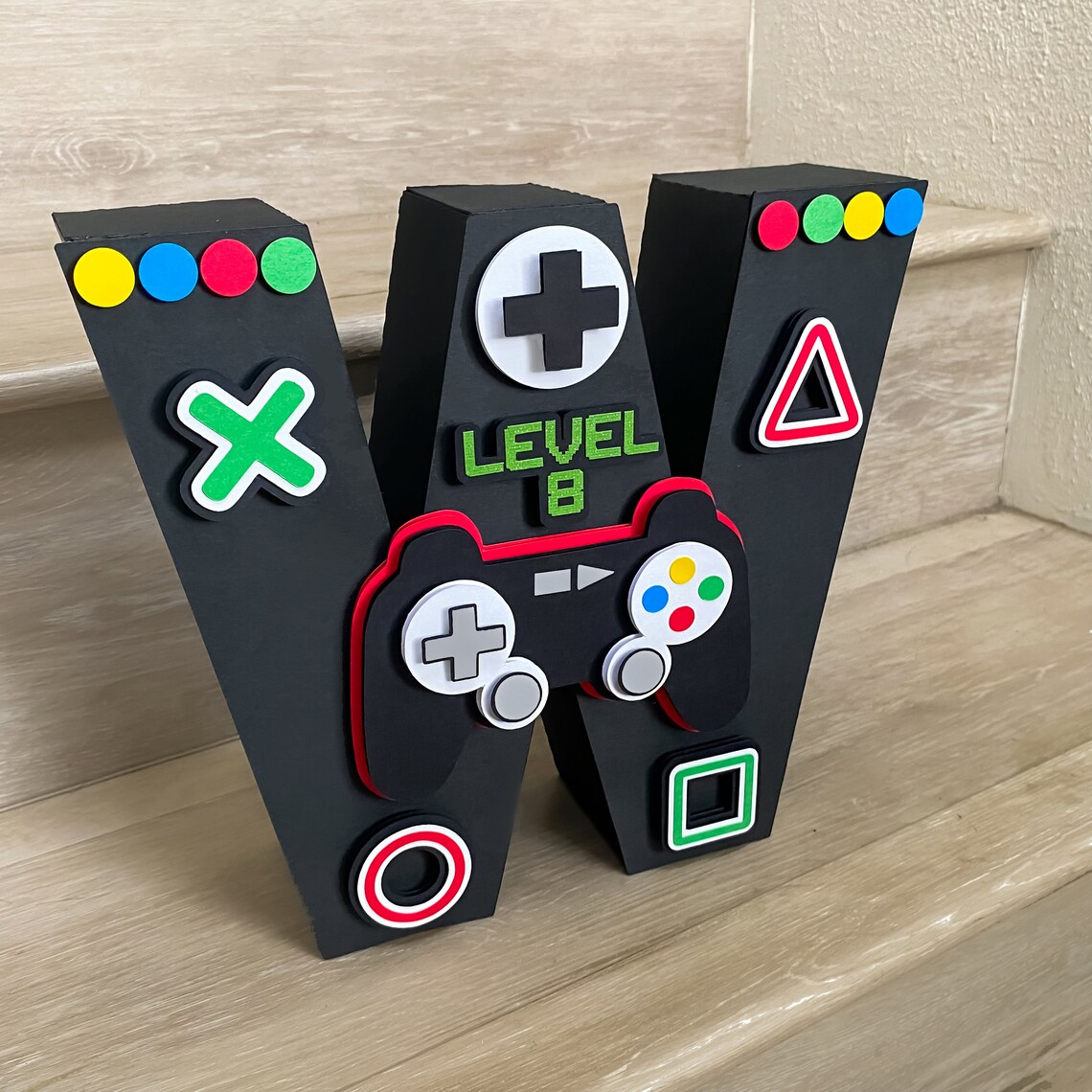 PS5 3D Letters Gamer Party Decorations Gamer Room Decor - Etsy