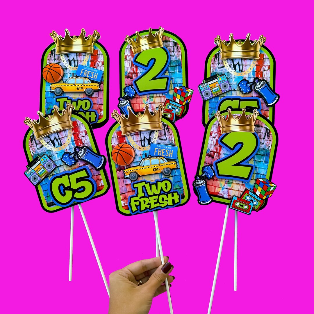 Fresh Prince Centerpieces, Fresh Prince Birthday, Fresh Prince Party ...