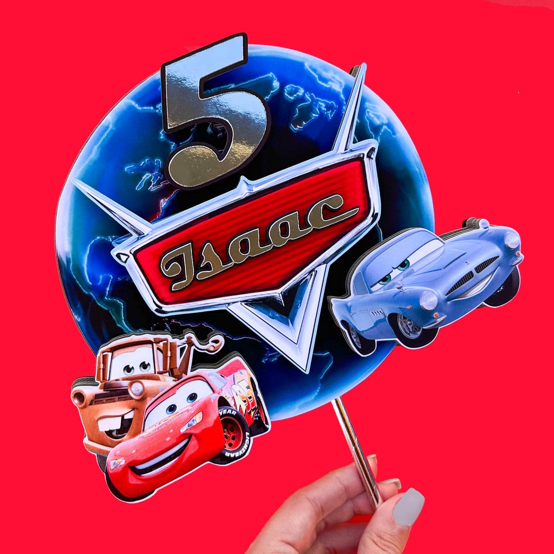 Cars Cake Topper, Cars Party Decor, Cars Birthday Party, Cars Theme ...