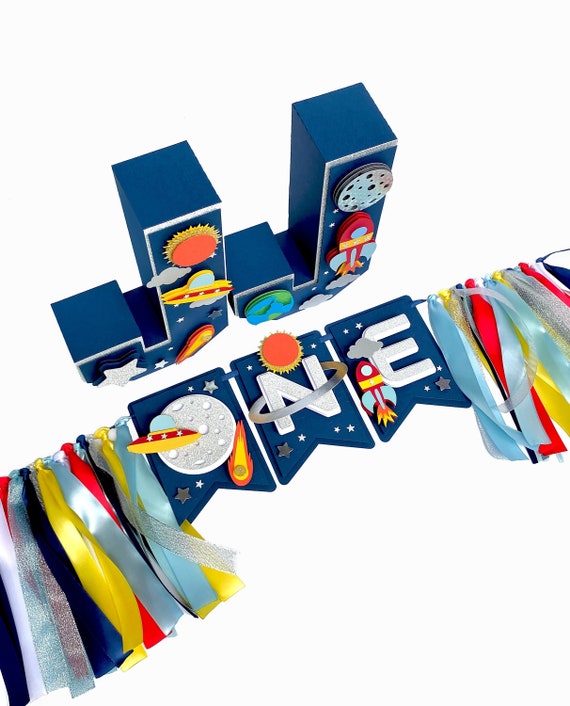 Space Banner Space Birthday Party Astronaut Birthday Decor - Etsy