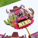 Rodeo Banner, Western Banner, Cowboy Banner, TWO Rodeo Banner, Rodeo ...