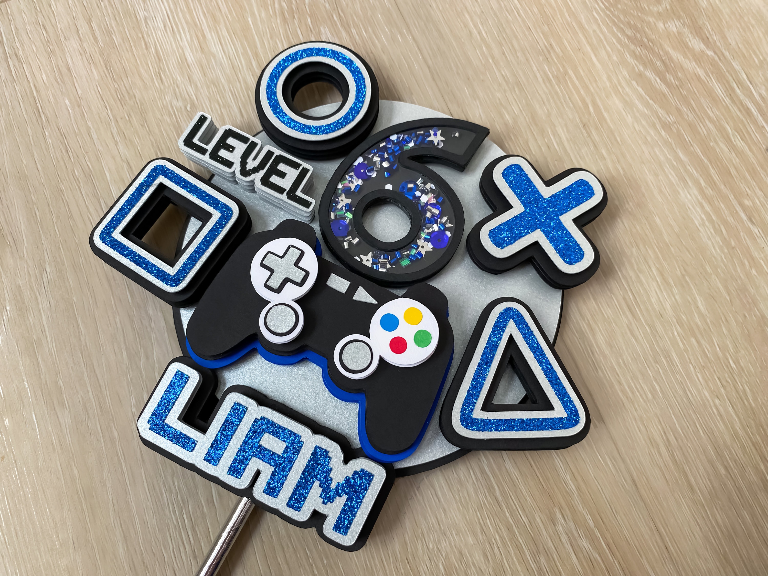 Gamer Cake Topper Gamer Birthday Party Gaming Cake Topper - Etsy Australia