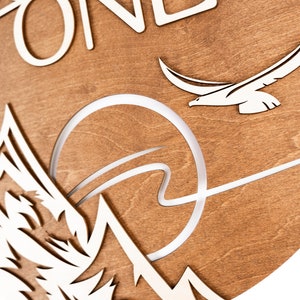 Wild One Nursery Sign, Laser Cut File, SVG, EPS, DXF, Cdr, Pdf, 2 ...