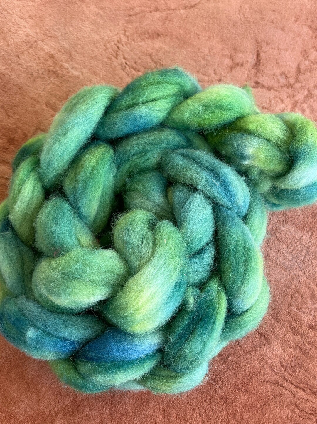 Teeswater Dorset Blend Wool Colorado Grown Hand Dyed Roving 4oz - Etsy