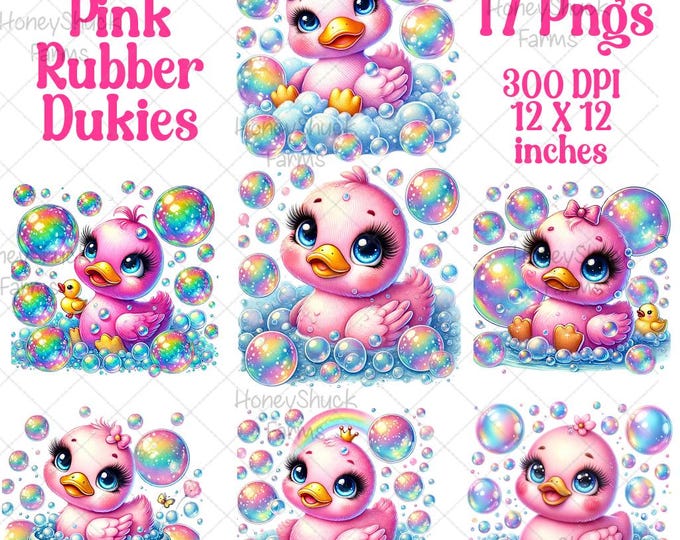 17 Pink Rubber Ducks Png, Rubber Duck Clipart, Duck Png, Cute Ducks ...