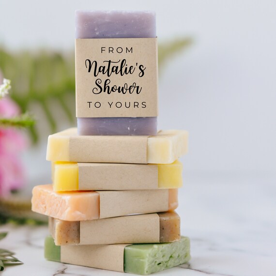 Bridal Shower Favors Soap For Guests From My Shower To Yours Etsy