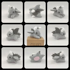 Demigirl Pride Plush Dragon Keychain - Etsy