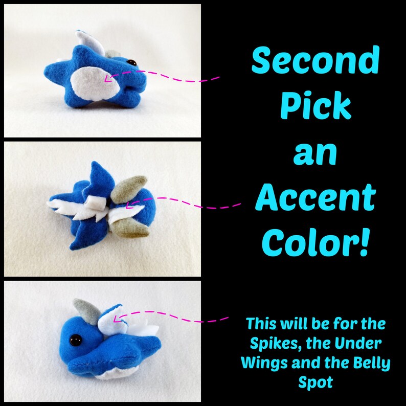 Customizable Plush Dragon Keychain - Etsy