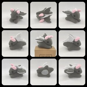 Demigirl Pride Plush Dragon Keychain - Etsy