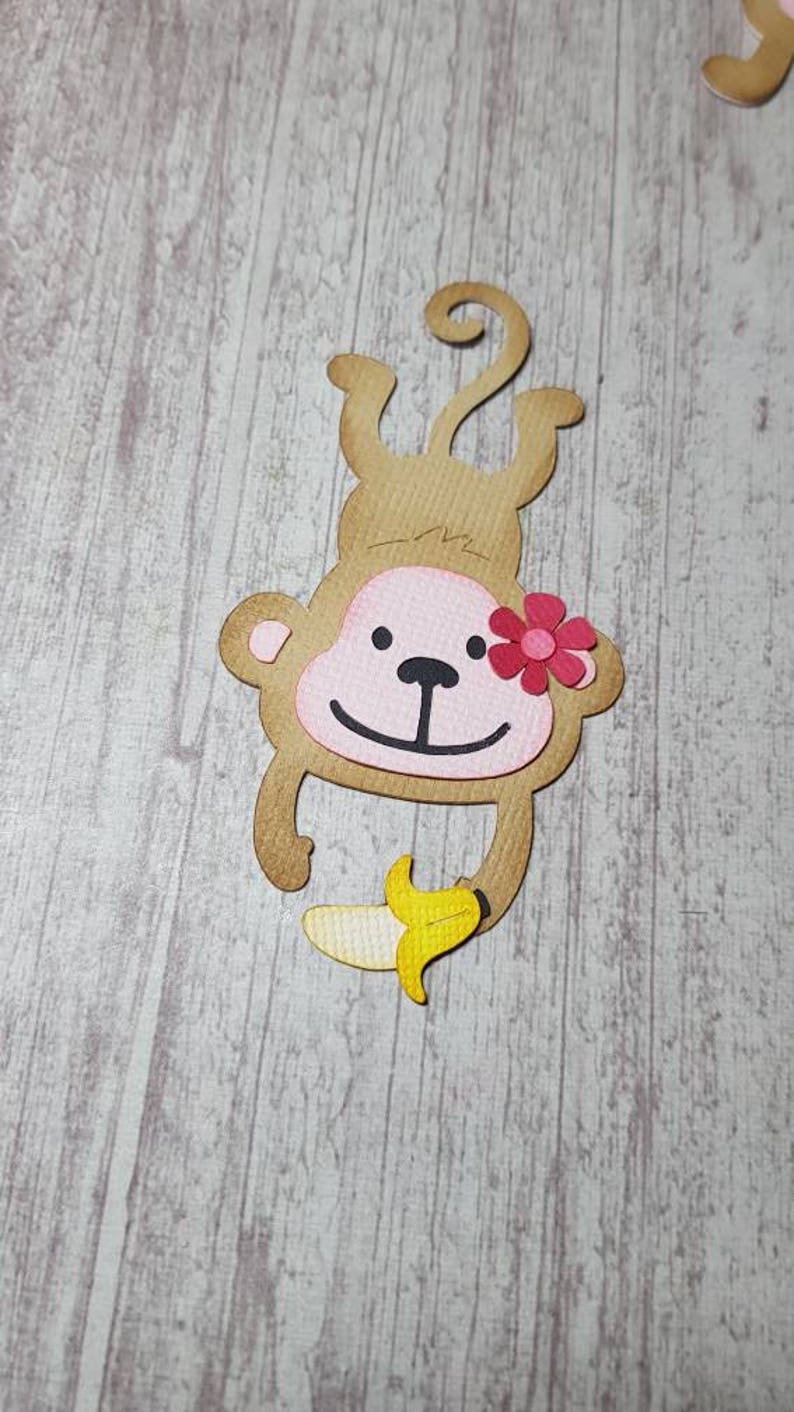 Personalised Monkey Box Card Pop up Monkey Birthday Card - Etsy