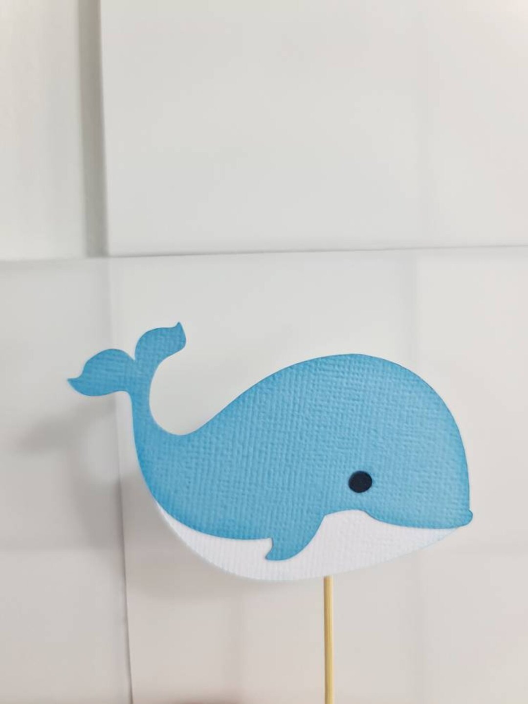 Whale Birthday Cupcake Toppers, First Birthday Nautical Cupcake Toppers ...