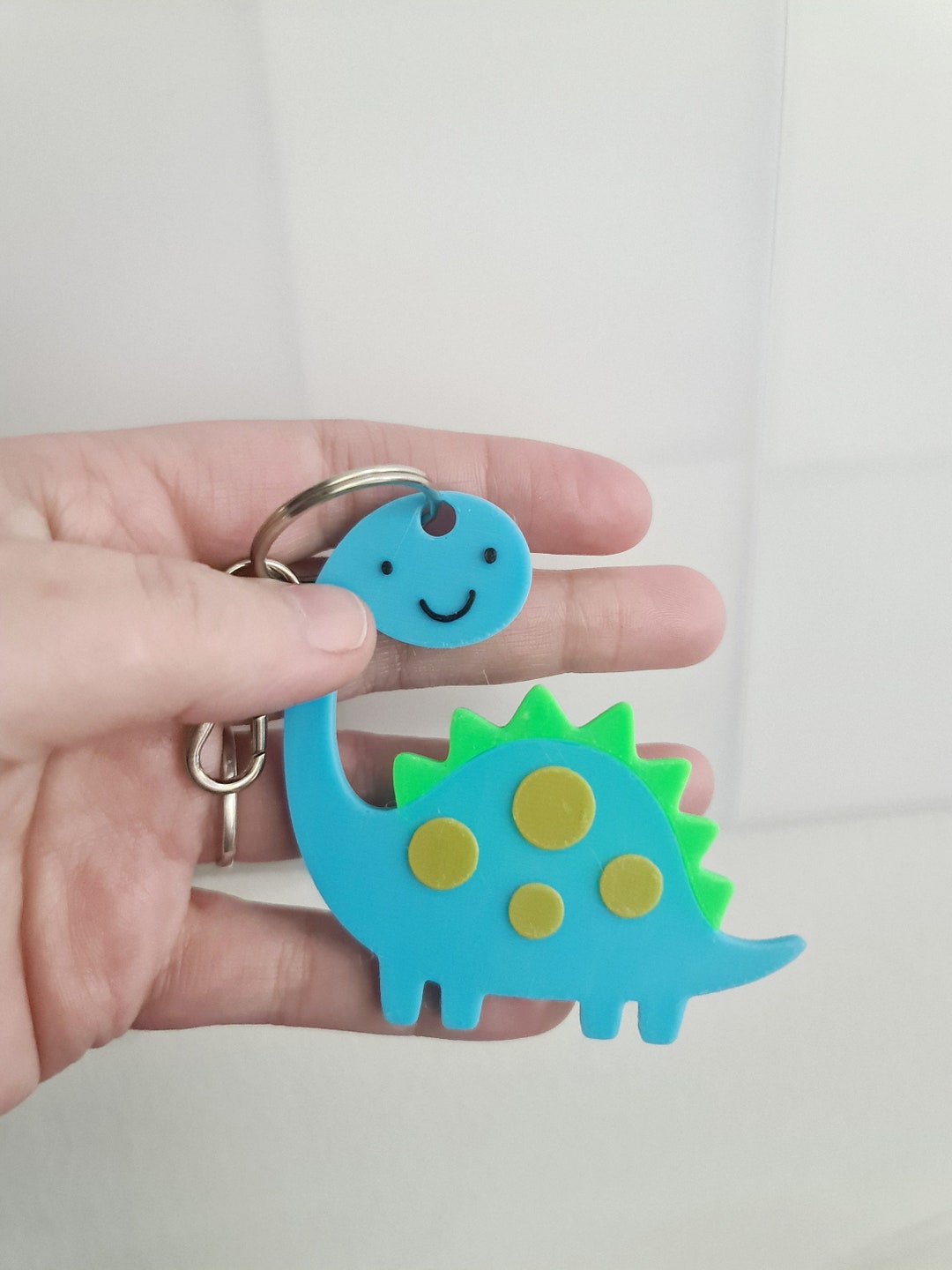 Dinosaur Keyring 3D Printed - Etsy