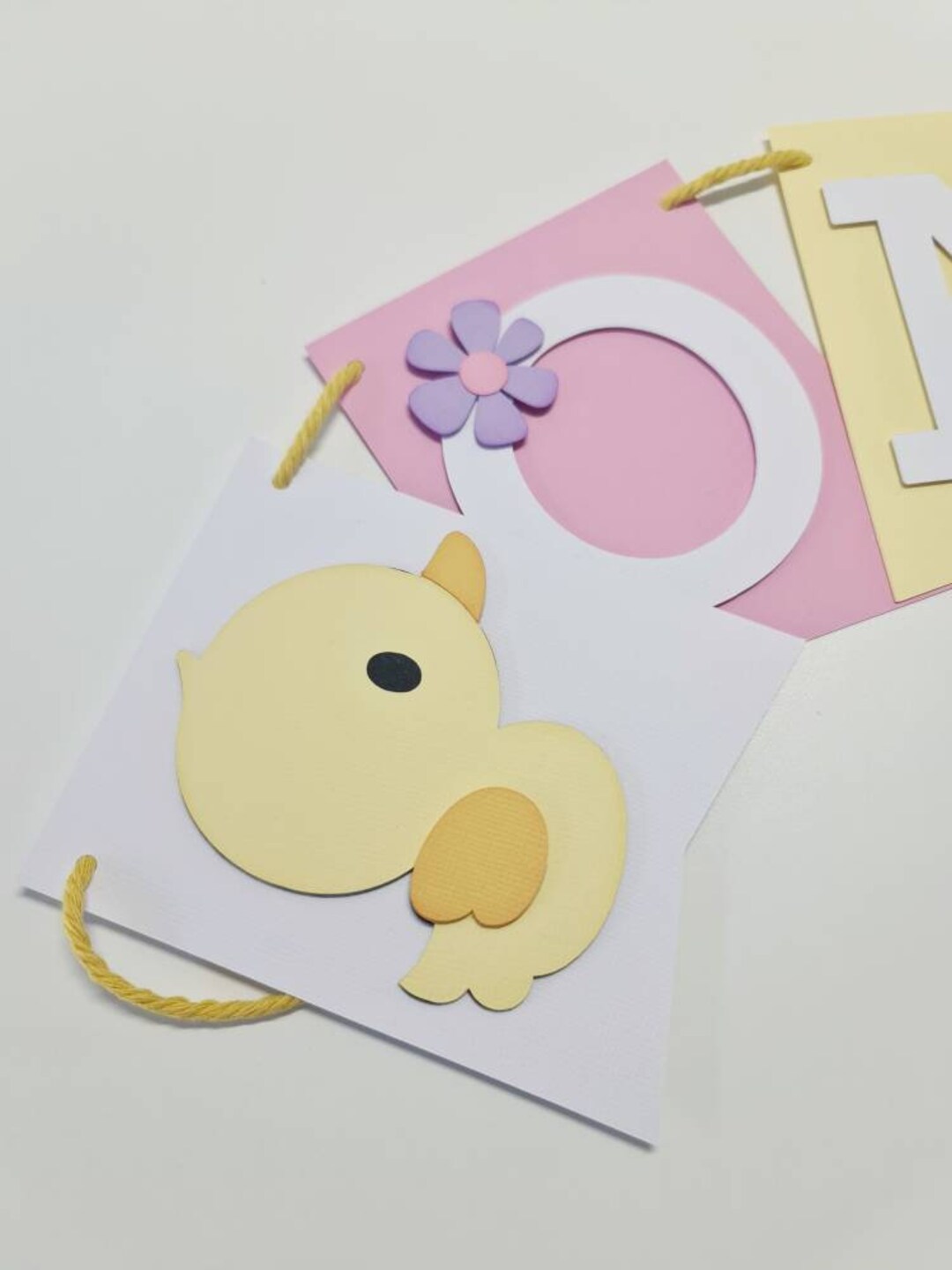 Duck One Bunting, Duck First Birthday Bunting, High Chair Bunting, Cake ...