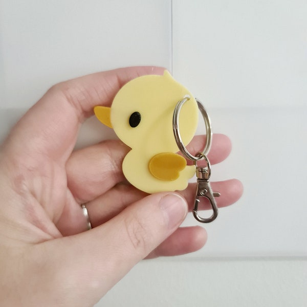 3d Printed Duck Keychains - Etsy