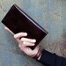 Mens Long Wallet Personalized Long Wallet With Coin Purse - Etsy