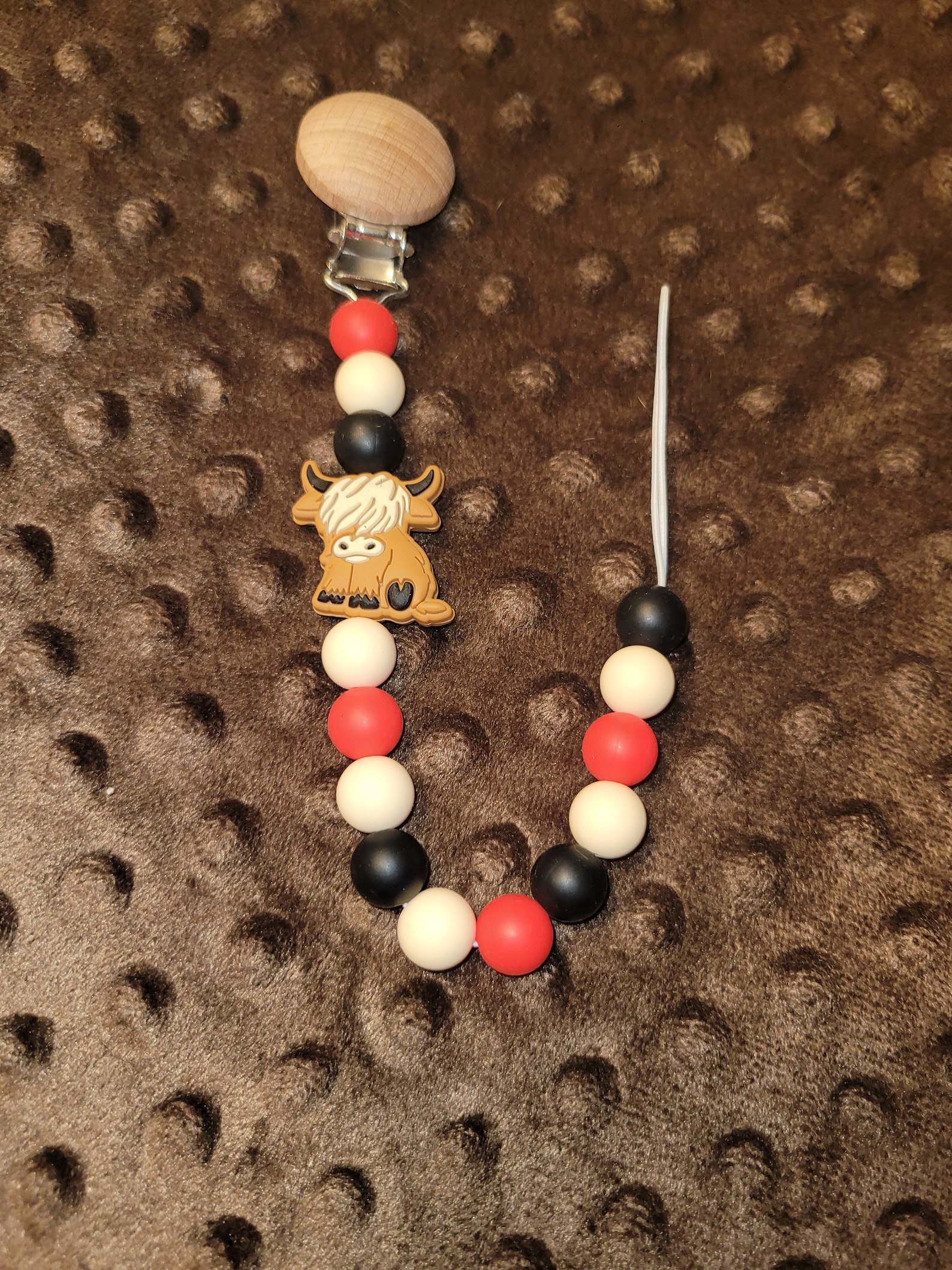 Silicone Bead Pacifier Clips - Etsy