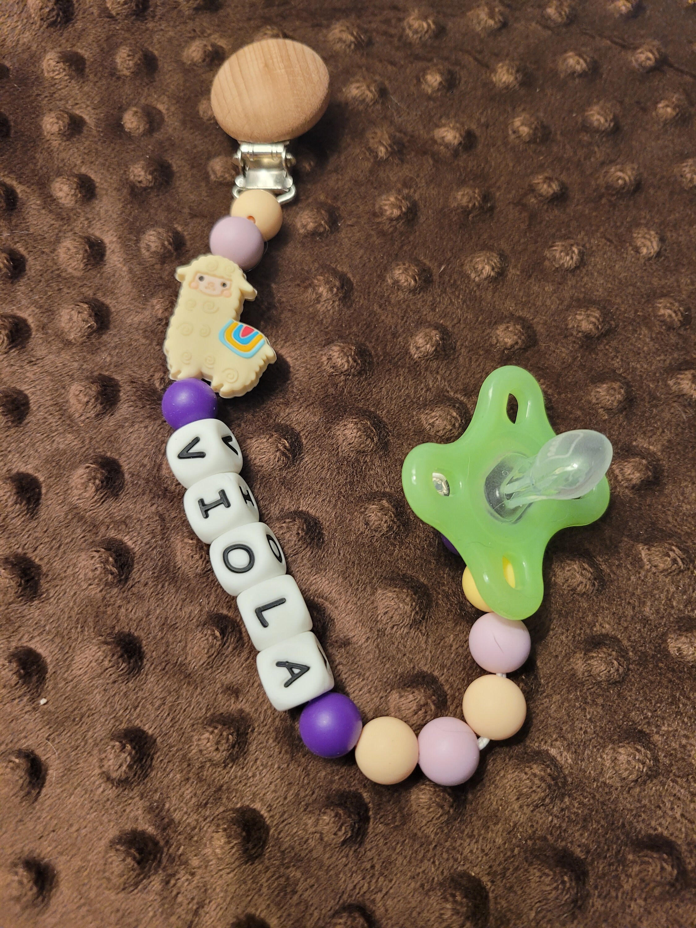 Silicone Bead Pacifier Clips - Etsy