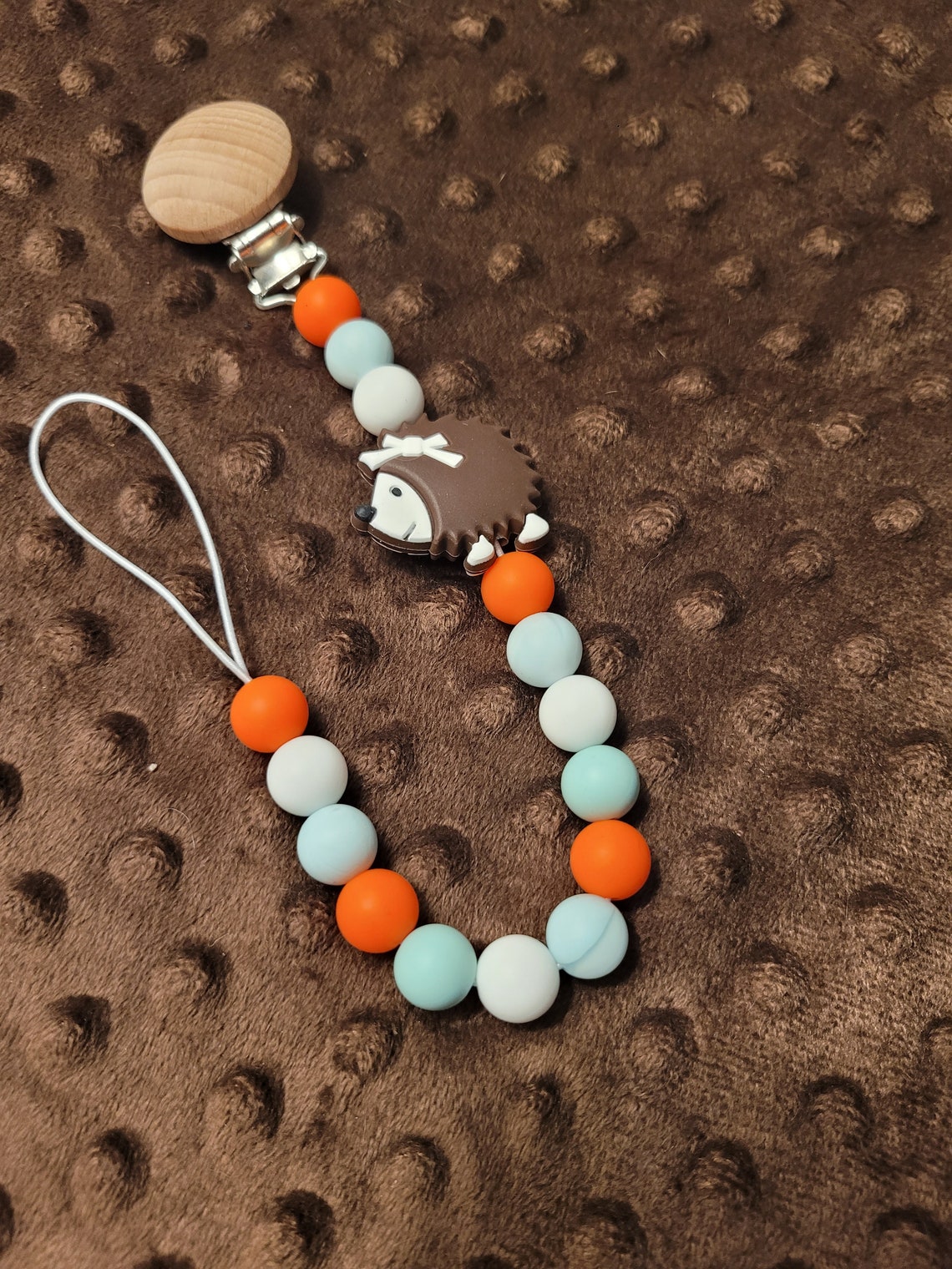 Silicone Bead Pacifier Clips - Etsy