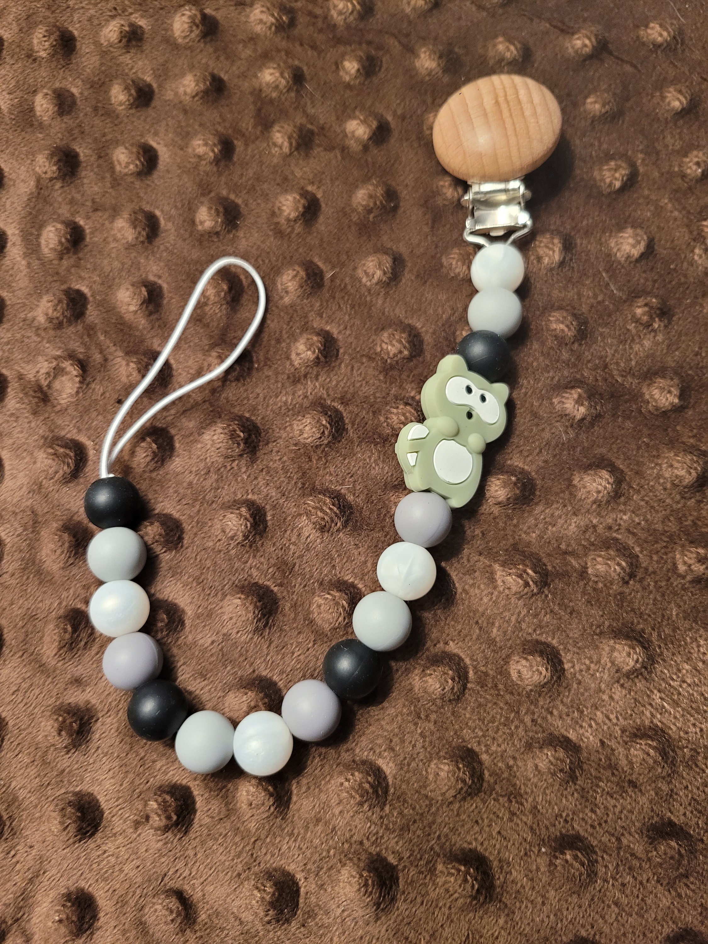 Silicone Bead Pacifier Clips - Etsy