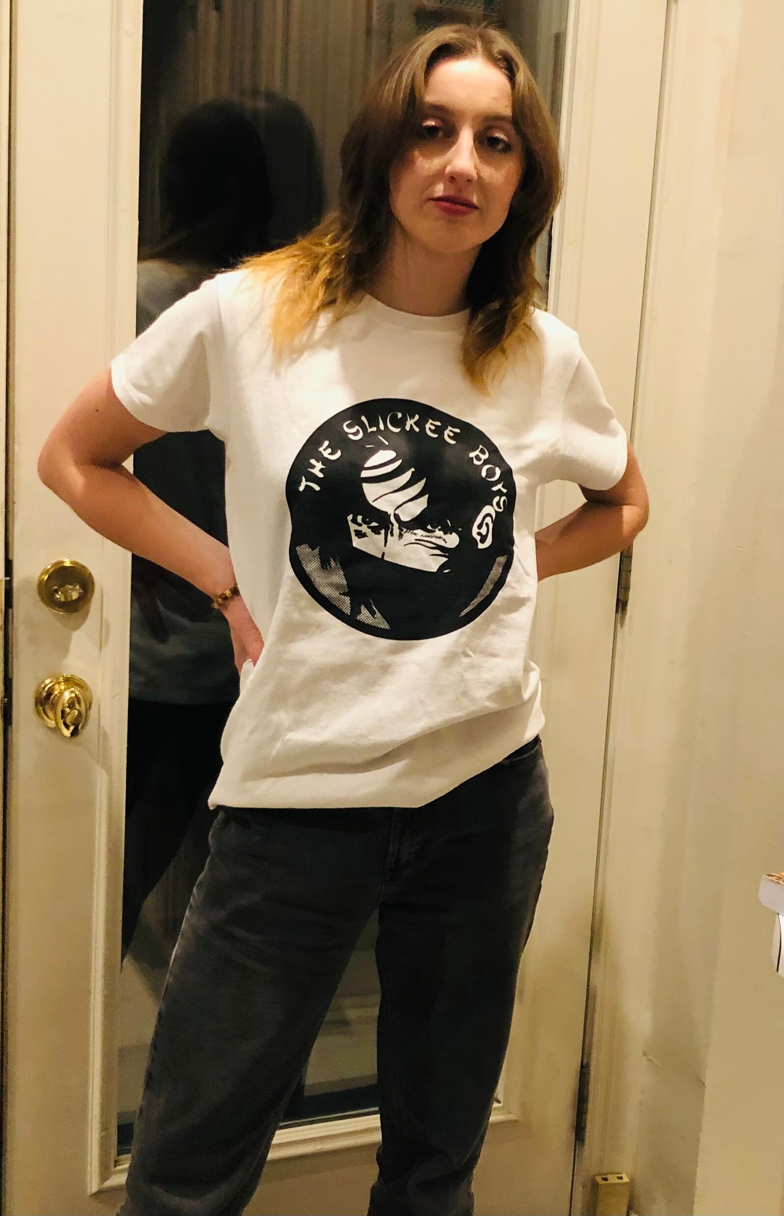 Limited Run :slickee Boys T Shirt Woman's White - Etsy