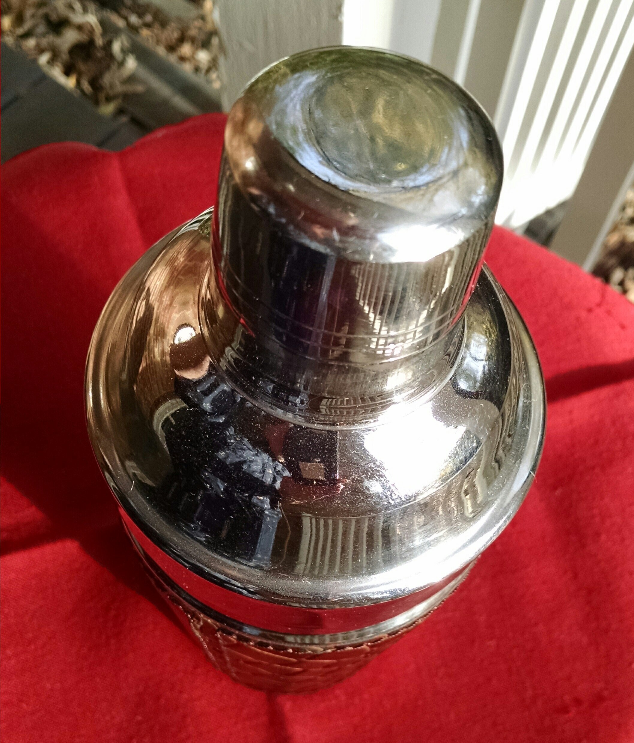 Hip Faux Alligator Skin Covered Cocktail Shaker - Etsy