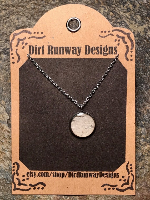 Real Birch Bark Necklace All Natural Jewelry Alaskan - Etsy