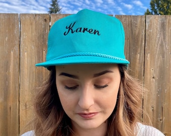 Karen Snapback Cap - Etsy