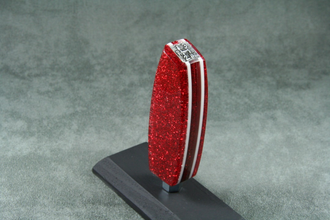 RED SHIFT KNOB for Your Hot Rod or Rat Rod, Sports Car, Fast Car, Slow ...