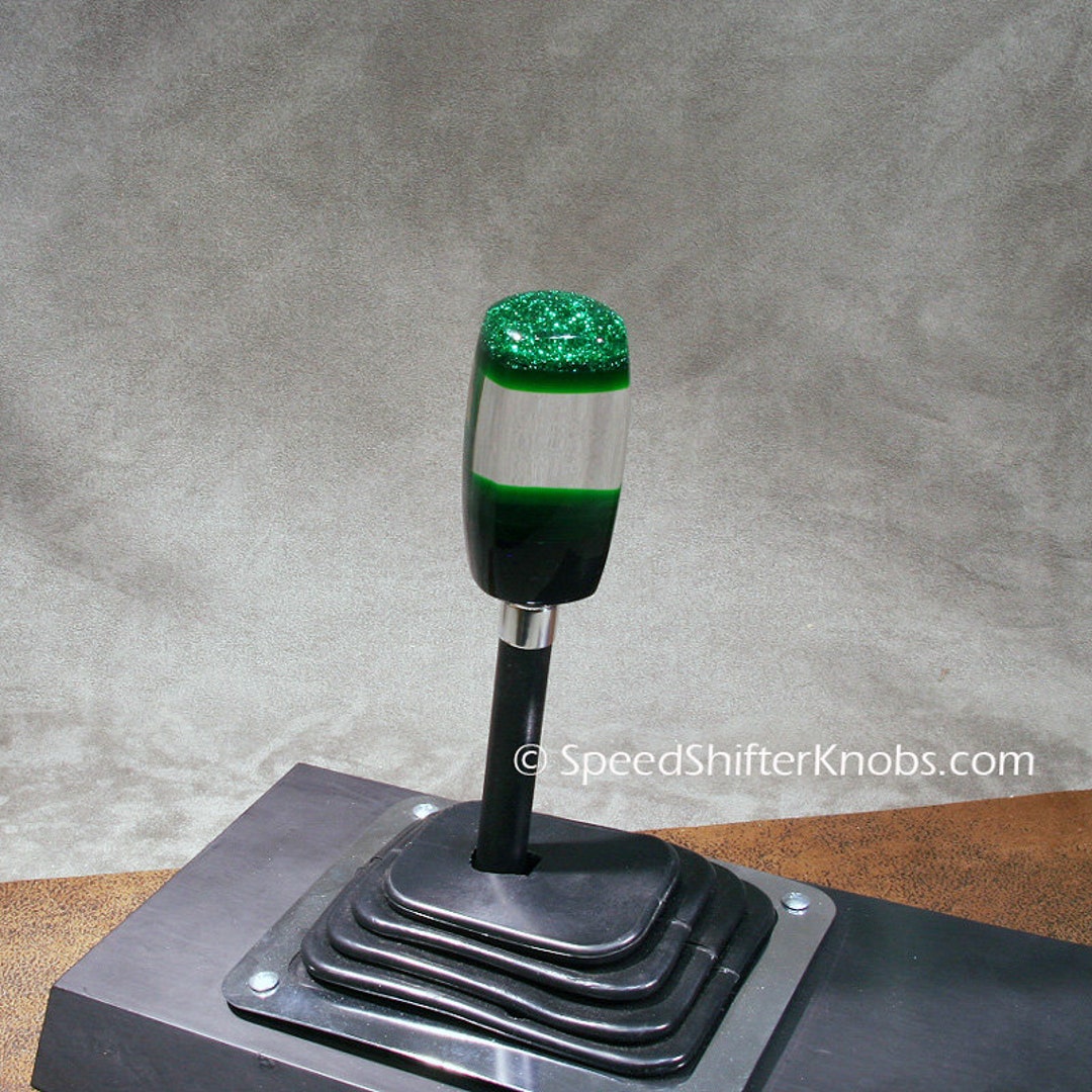 Green, SHIFT KNOB Metallic, Metal Flake, for Your Hot Rod, Rat Rod ...