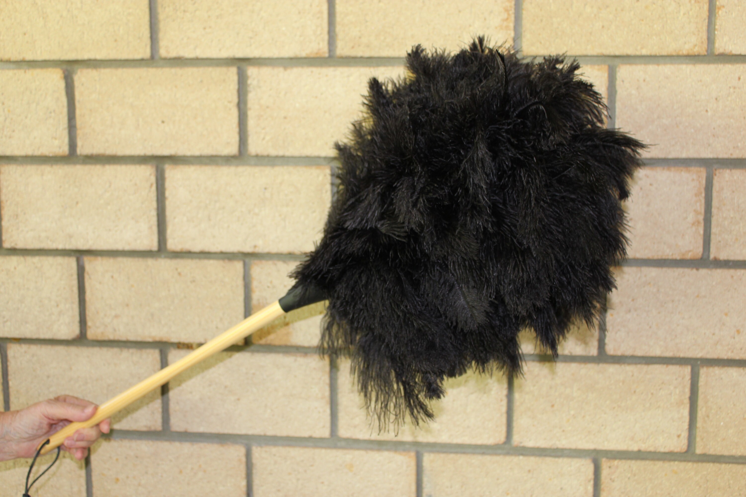 New Design Black Soft Ostrich Feather Car Cleaning Duster With | Etsy