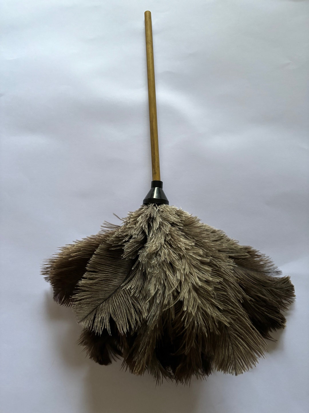 Soft Ostrich Feather Duster With First Grade Feathers 40cm Overall With ...