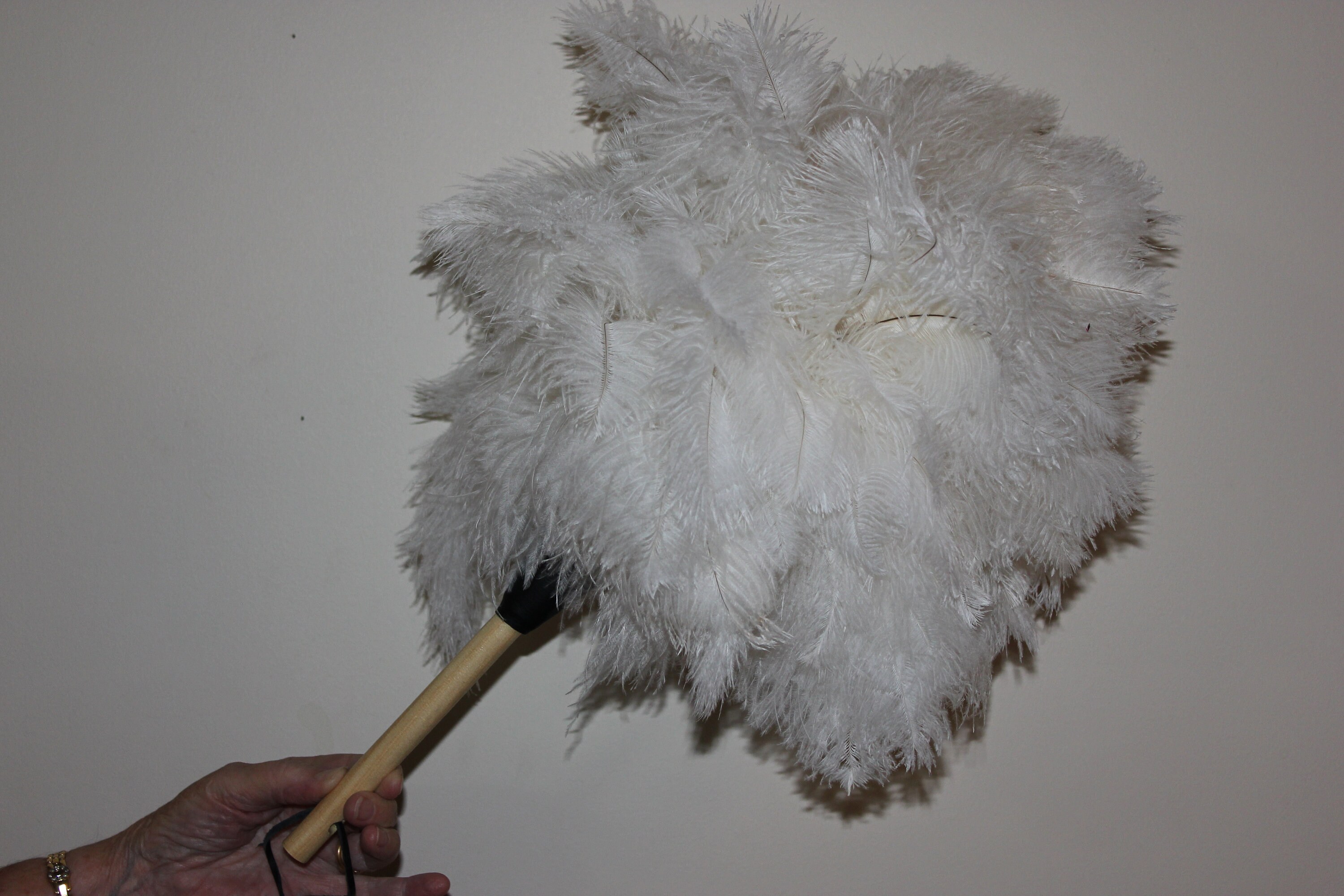 Set of Two 2 White Extra Large Feather Duster/displays in - Etsy