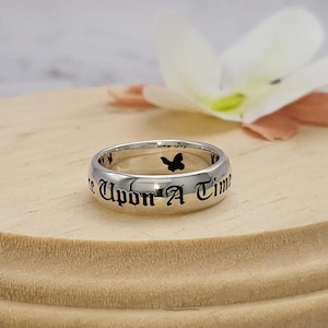 Handmade Sterling Silver "once Upon A Time" Ring - Fairy Tale Jewelry ...