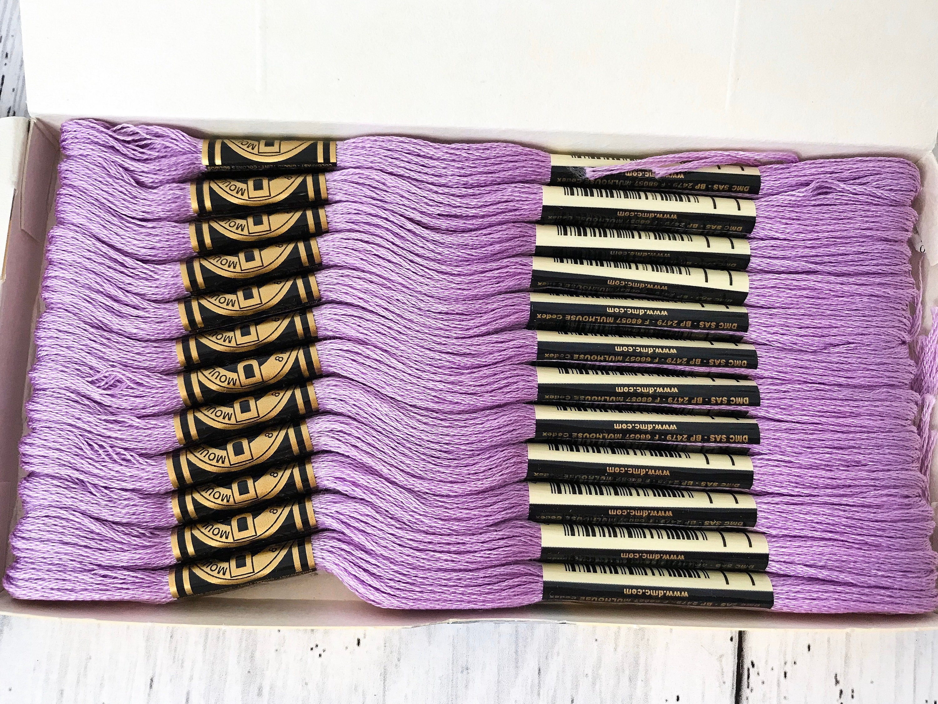 DMC 554 Light Violet Embroidery Floss. 2 or 3 Skein Pack - Etsy Australia