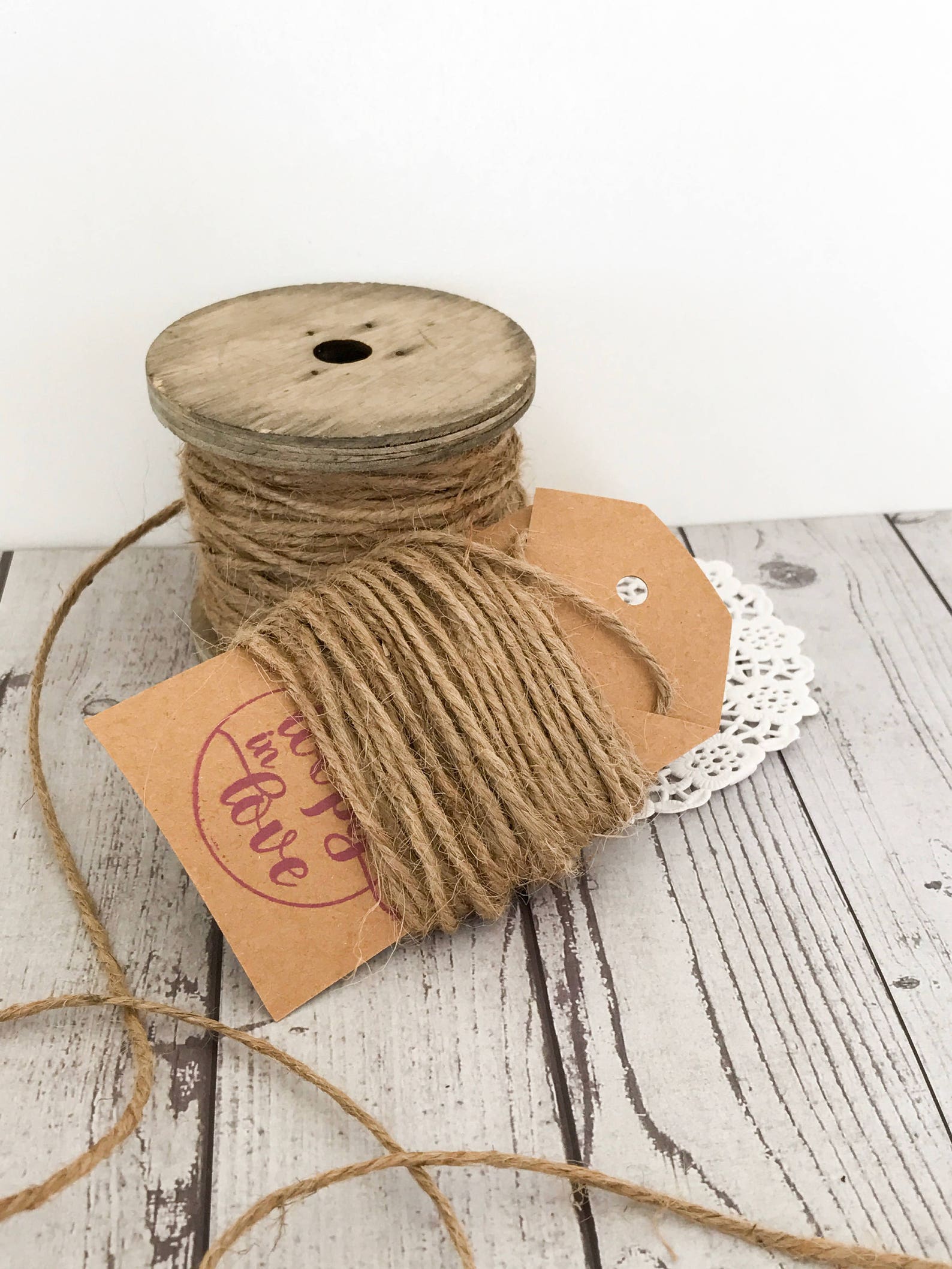 10m Natural Jute Twine Natural Jute String Rustic Brown | Etsy