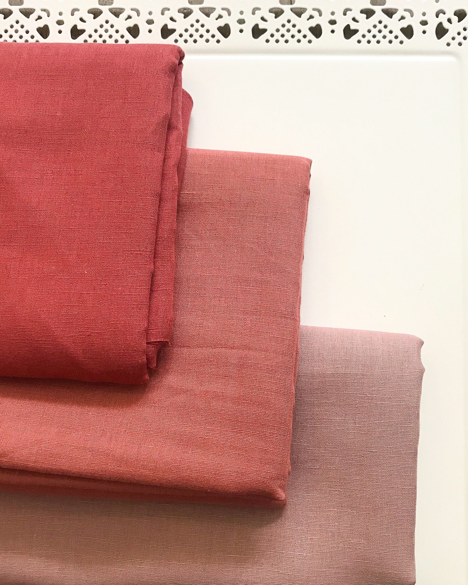 Cotton Linen SAMPLES 20cm Square Linen Blend Fabric Samples - Etsy ...