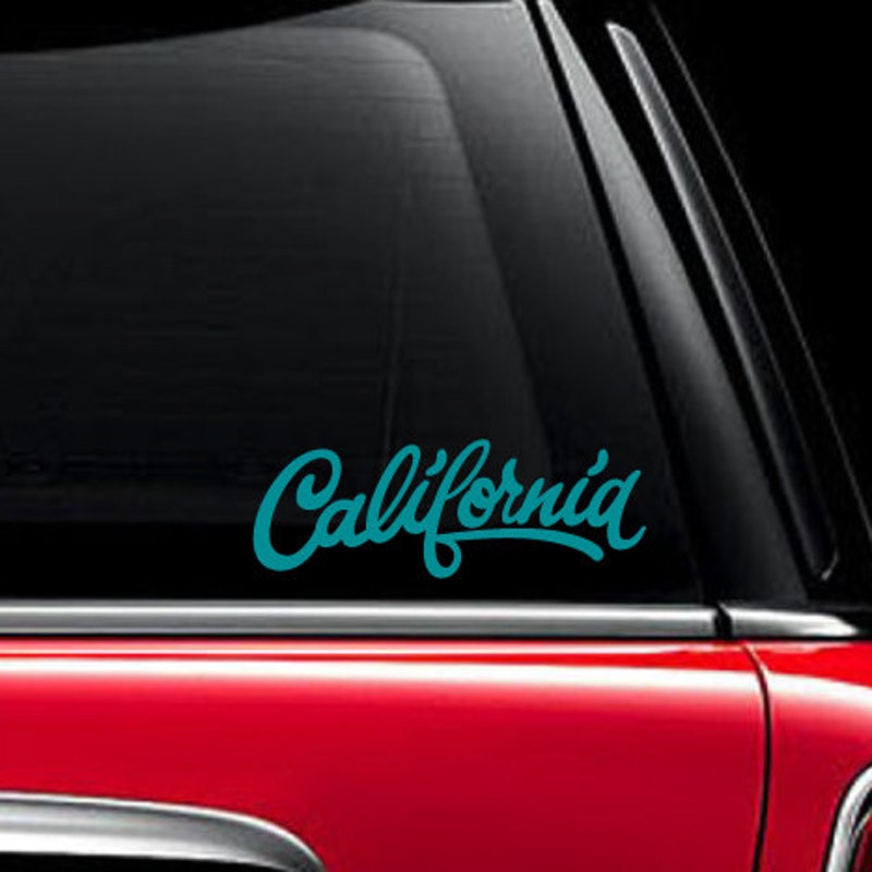 California Car Decal - Etsy