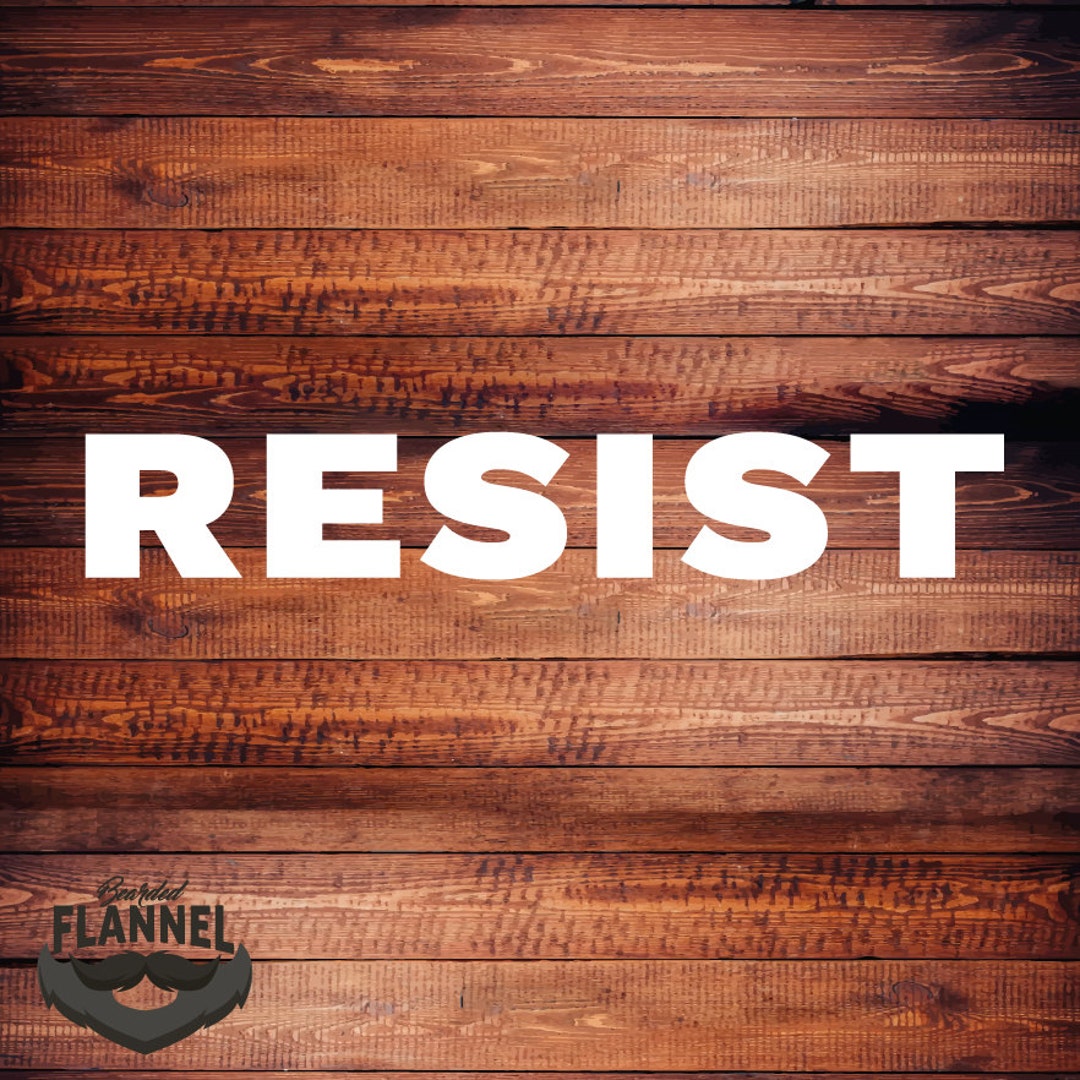 RESIST Political Sticker Car Decal Laptop Decal Window - Etsy