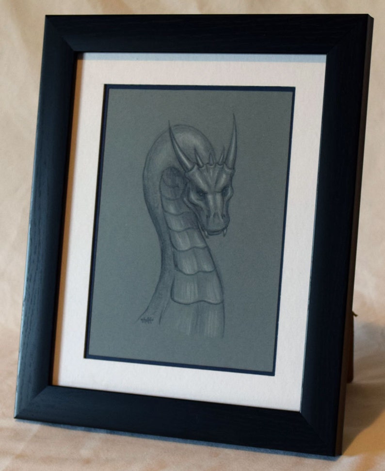 Serpent Portrait - Etsy